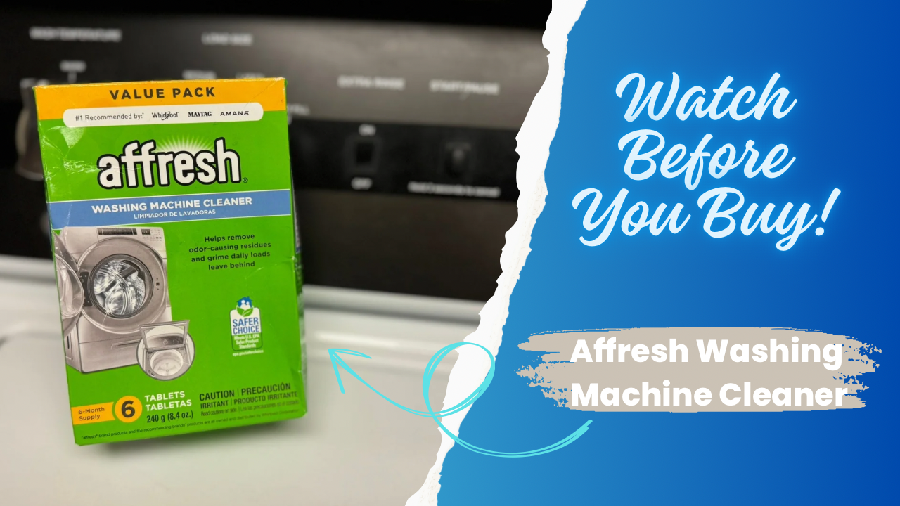 Watch Honest review of Affresh washing machine cleaning tabs on Amazon Live