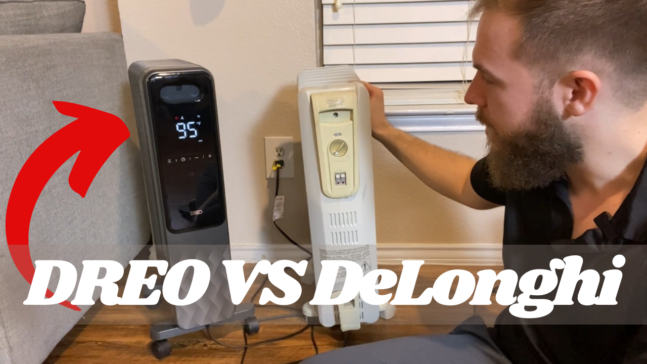 Watch WHICH IS WORSE? DREO VS DeLonghi OIL HEATER?? on Amazon Live