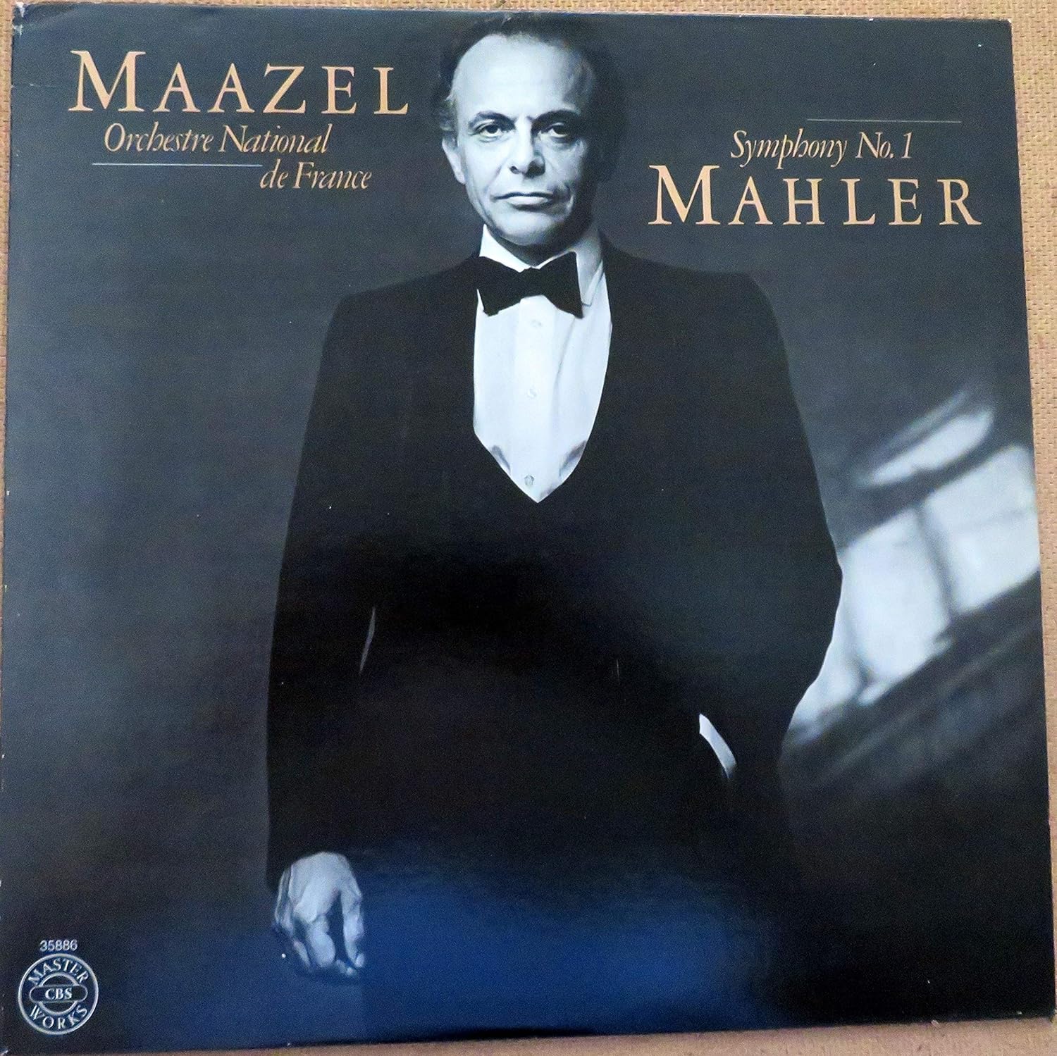MAHLER: SYMPHONY NO. 1 - vinyl lp.: LORIN / ORCHESTRE NATIONAL DE ...
