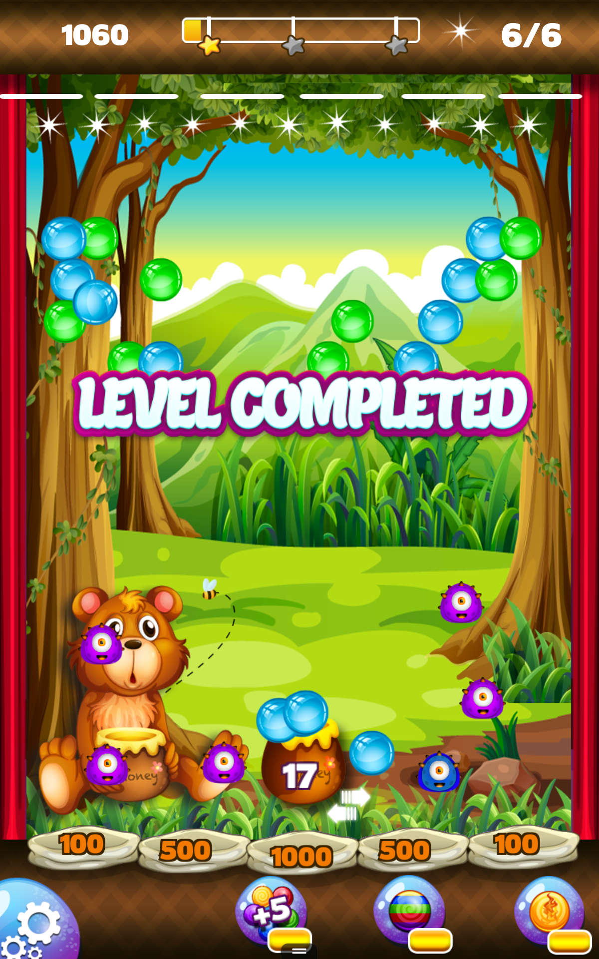 Fuzzy Honey Bear Bubble Blaster - App on Amazon Appstore