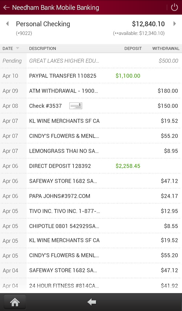 Needham Bank Mobile Banking(Kindle Tablet Edition)-Amazonアプリストアのアプリ