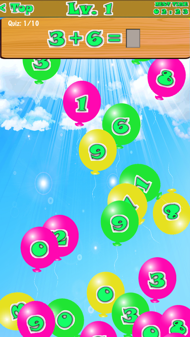 Free Math Balloons - App on Amazon Appstore