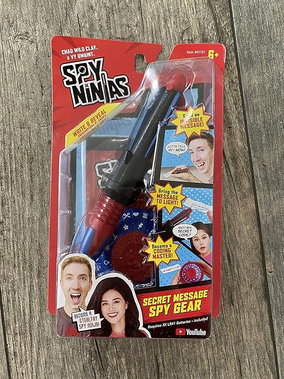 Spy Ninjas Secret Message Spy Gear , Pink, Spy Gear - Amazon Canada