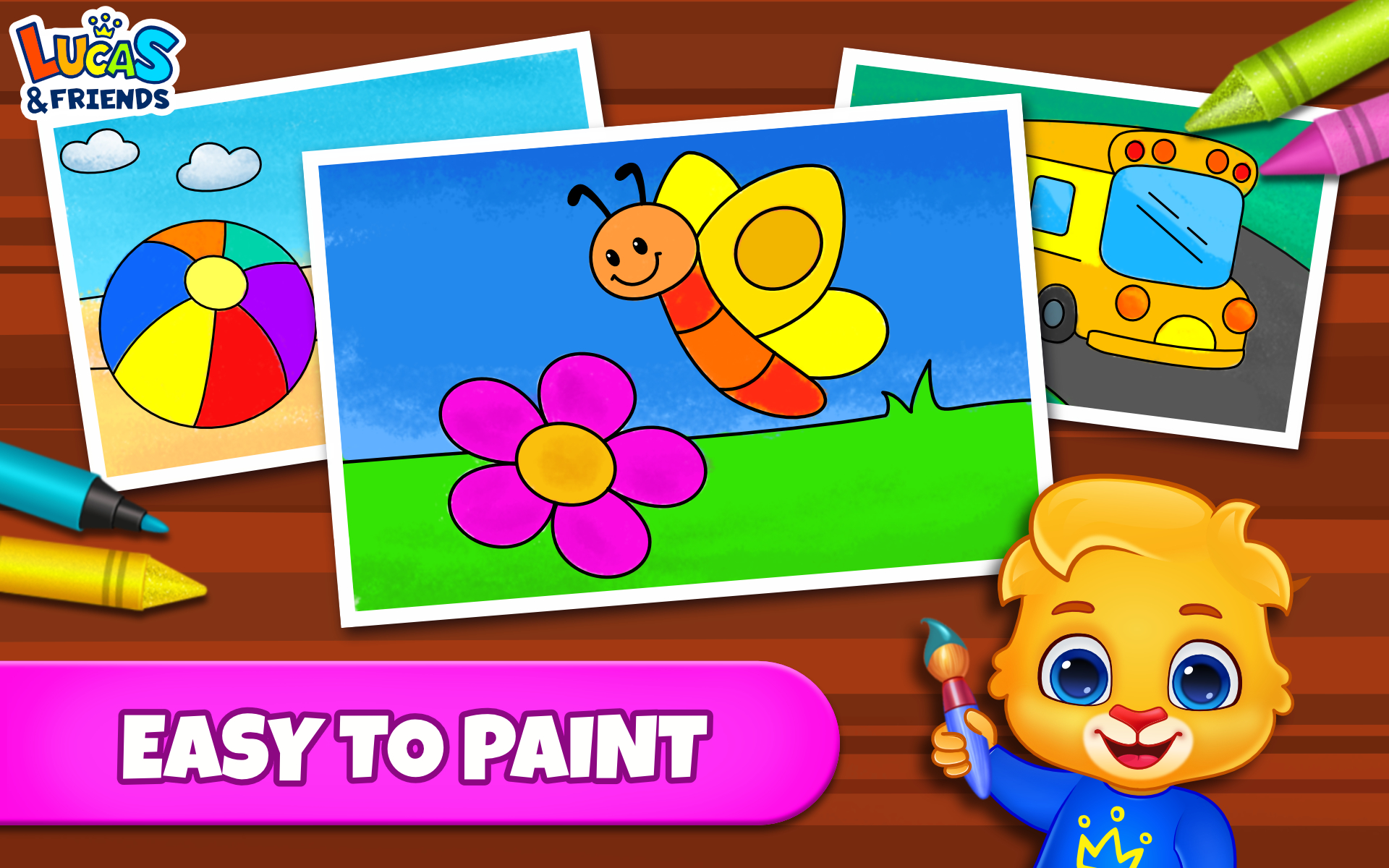 Coloring Games - Coloring Book, Painting, Glow Draw, Color by Numbers ...