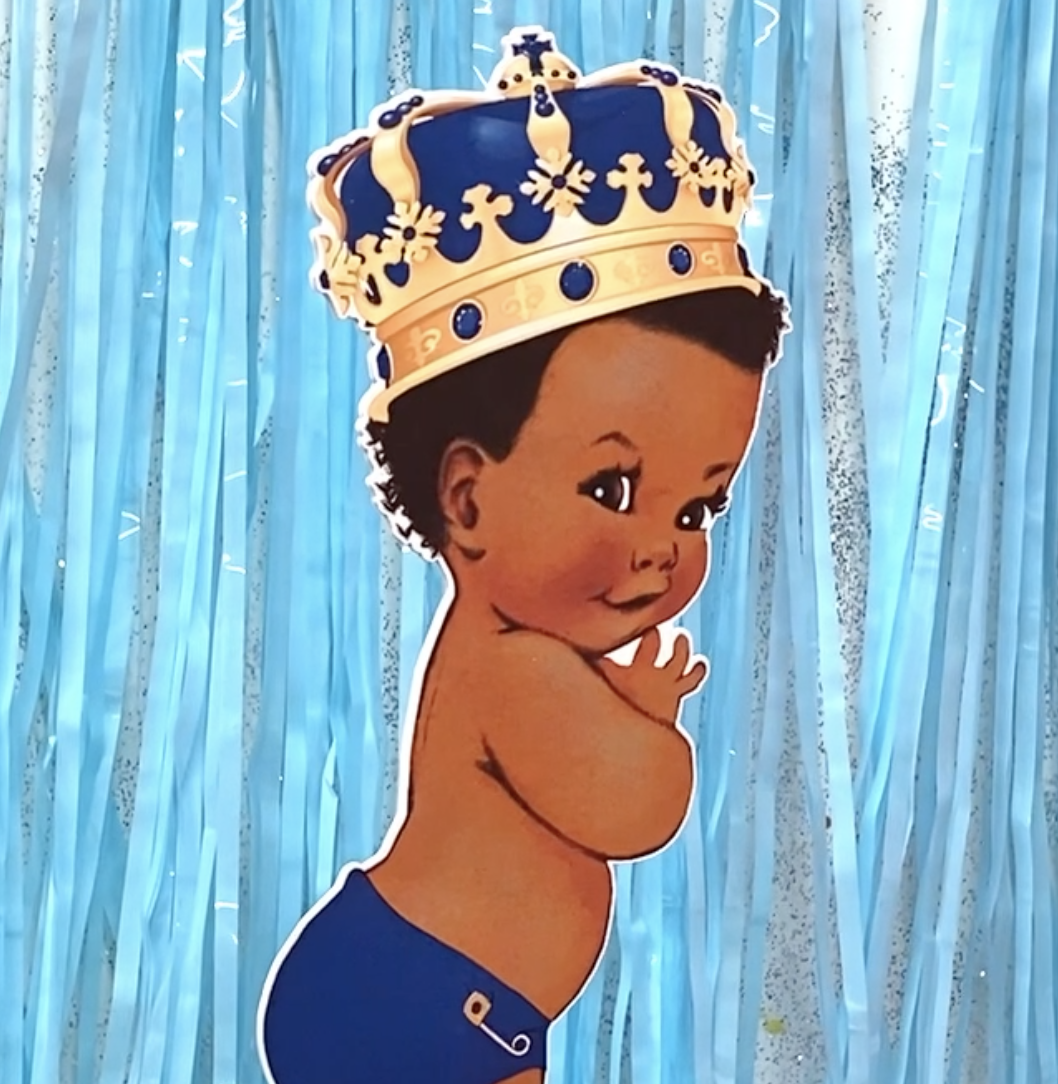 Little Prince Royal Blue Clipart Royal Little Prince Backdrop& Navy