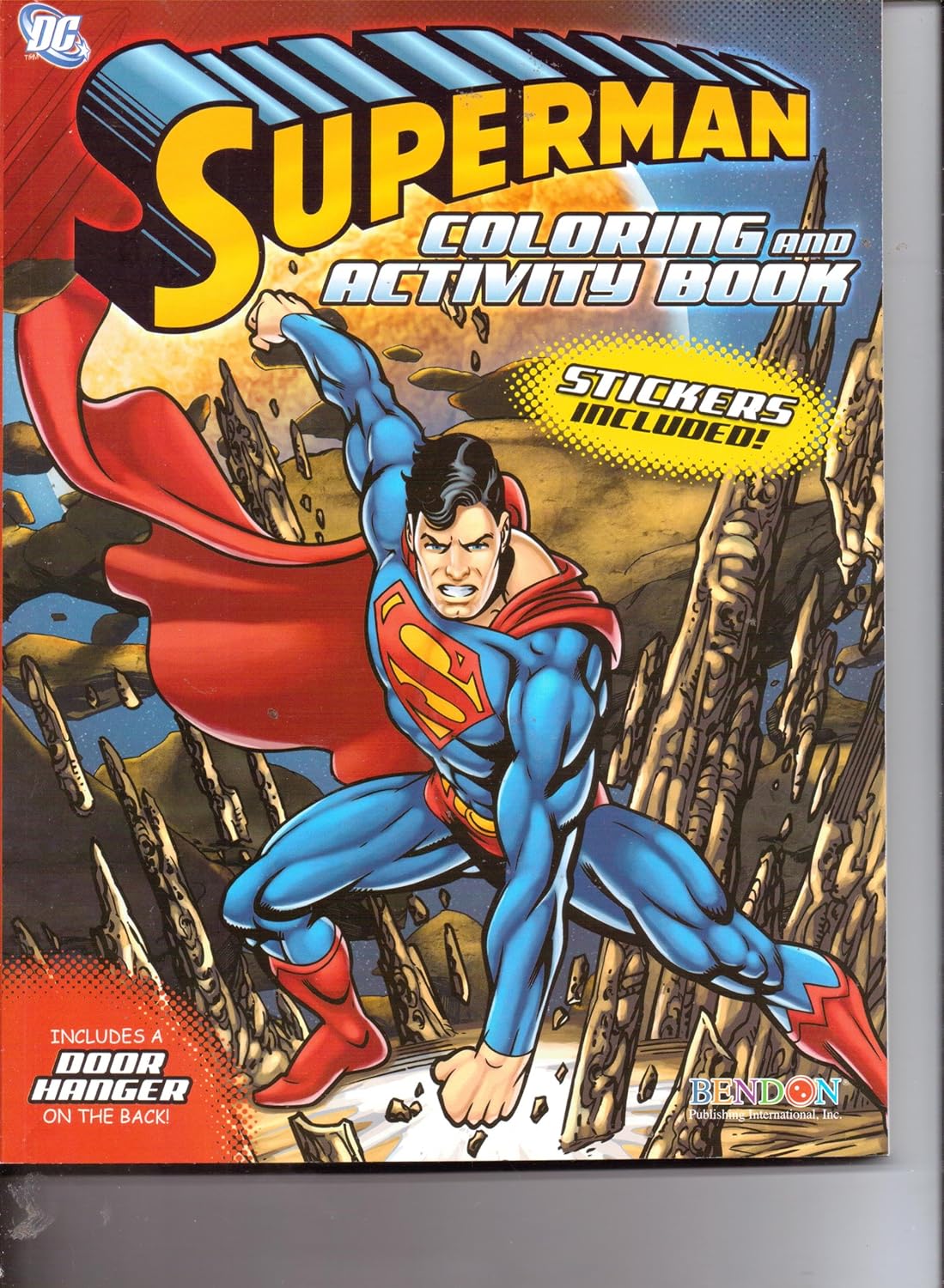 Superman Coloring & Activity Book (Stickers Included): DC Comics ...