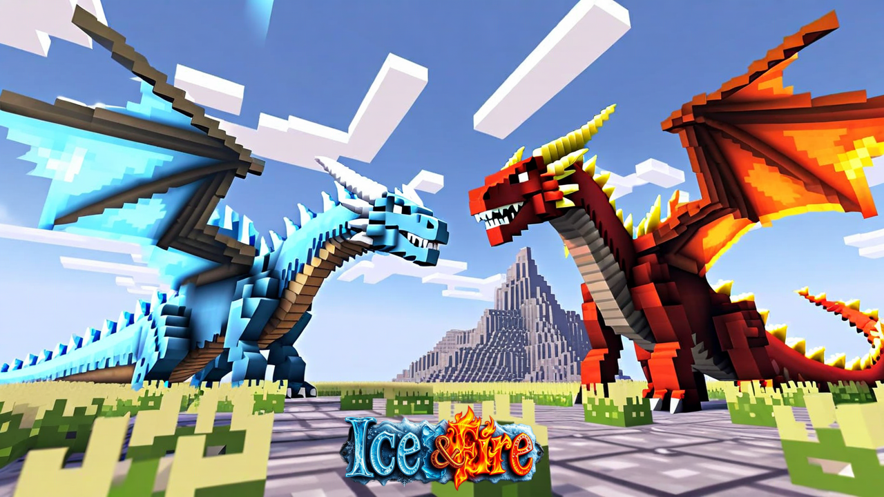 Ice and Fire Dragon Mod for Minecraft - Tame and Ride Dragons ...