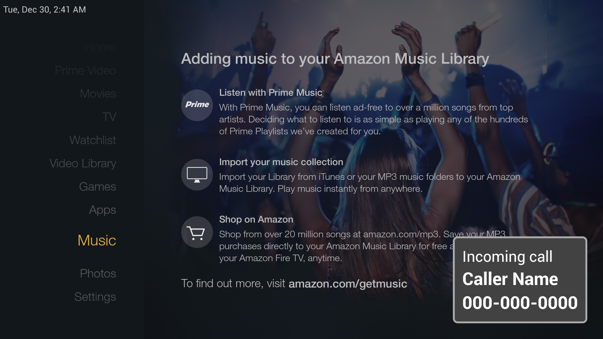 Caller-ID (Fire TV Edition) - App on Amazon Appstore