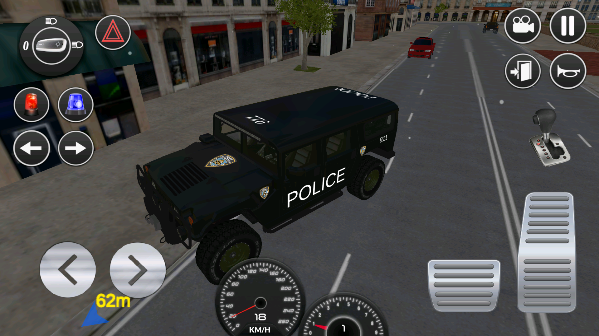 American Police Car Pursuit: High-Speed Chase and City Patrol ...