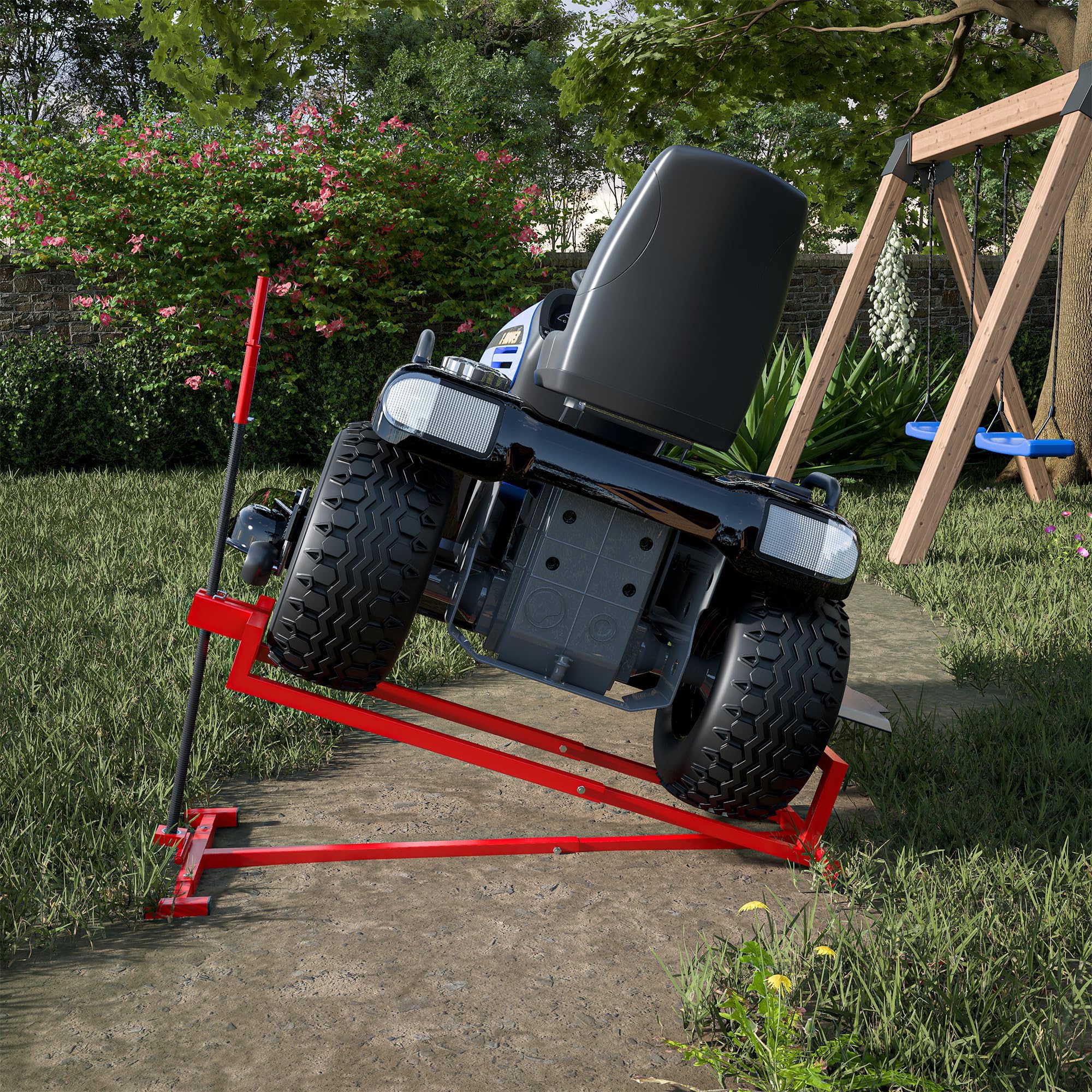 Amazon.com: Pro Lift Lawn Mower Jack Lift with 300 Lbs Capacity for ...