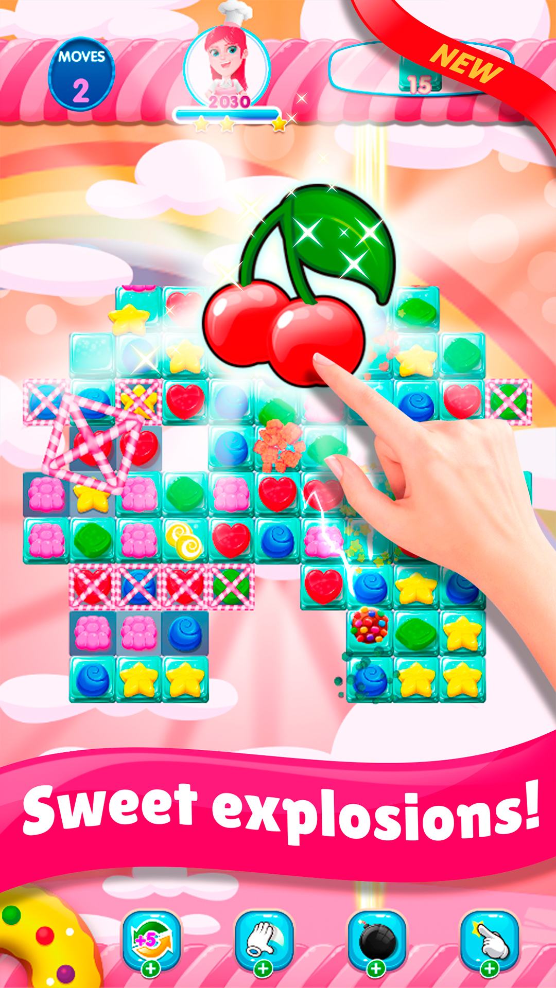 Sweet Sugar Match 3 - Free Candy Smash Game - App on Amazon Appstore
