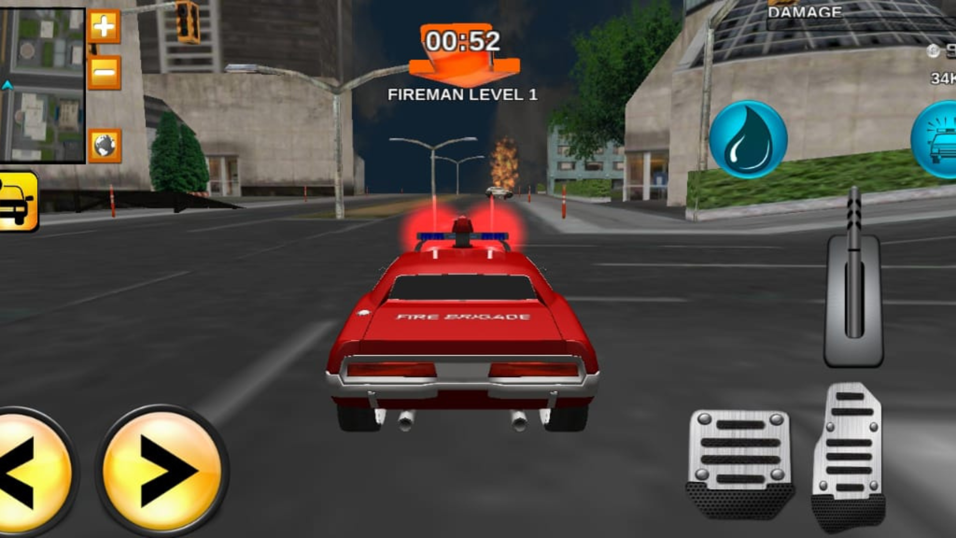 Fire Truck Driving Mission- Fire Brigade Emergency Rescue - App on ...