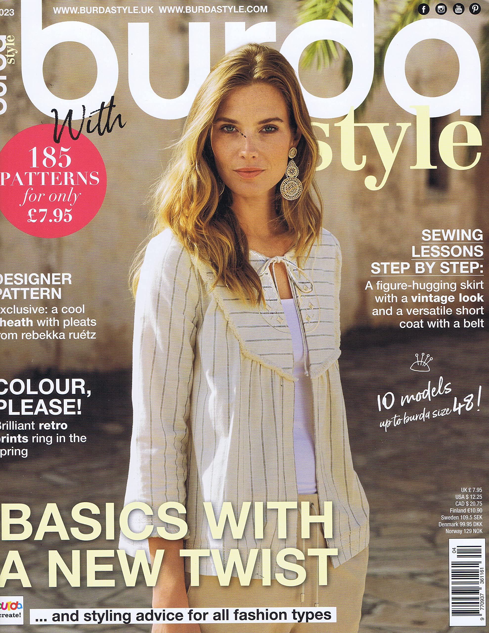 Amazon.co.jp: Burda Style English [DE] No. 4 2023 (単号) : Verlag Aenne ...