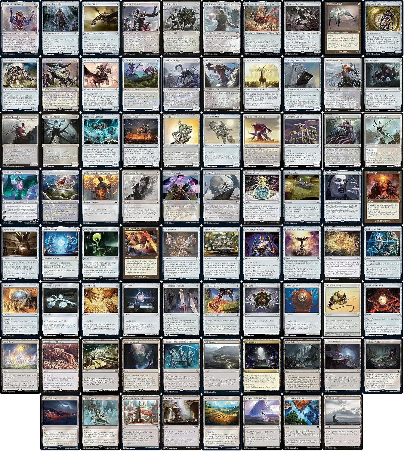 Amazon.com: Elite Commander Eldrazi Deck - 無色 - Zhulodok, Void Gorger - EDH cEDH - 100 張卡片 - 客製化 ...