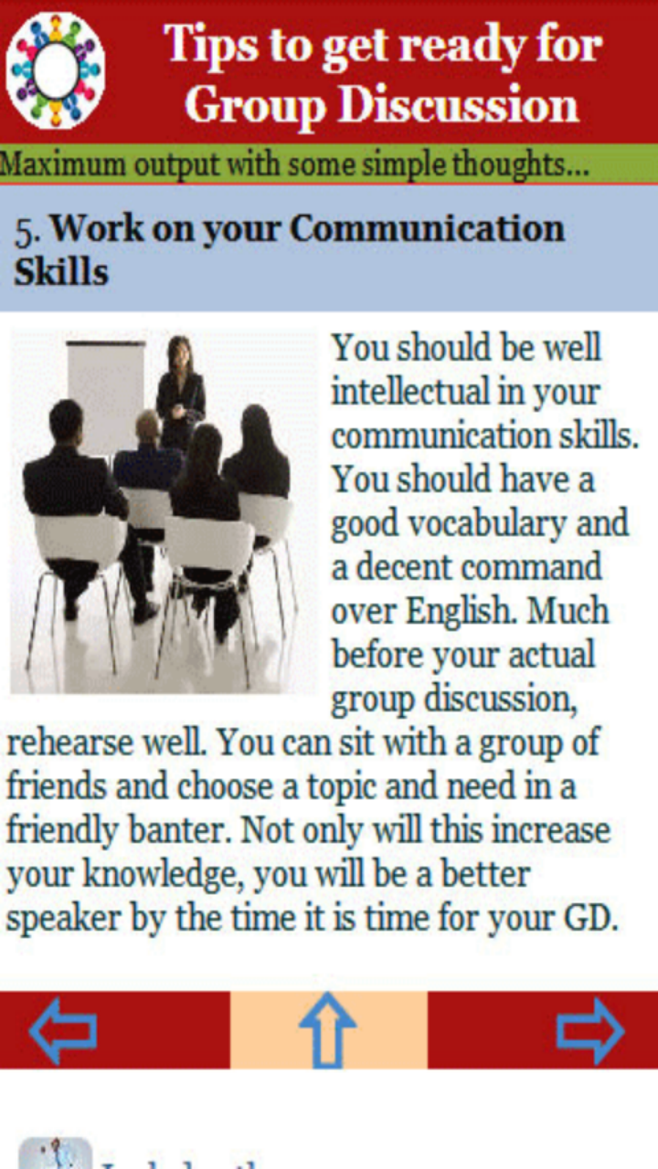Tips to get ready for Group Discussion - App on the Amazon Appstore