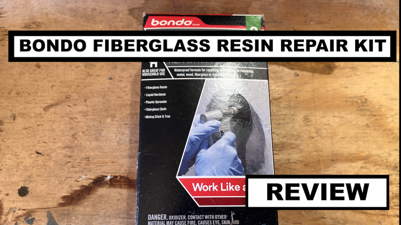 Watch Bondo Fiberglass Repair Kit Honest Review on Amazon Live