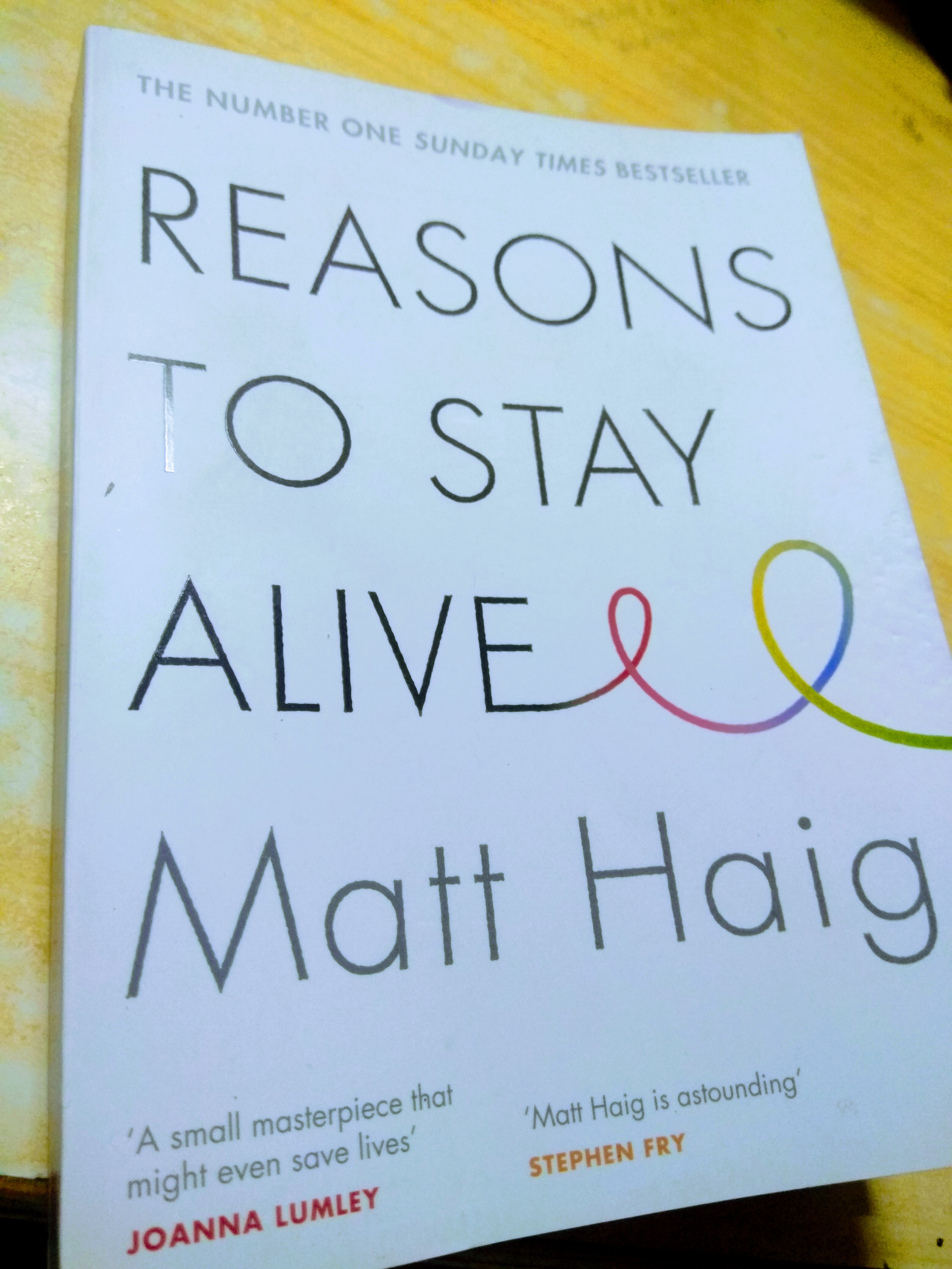 Buy Reasons to Stay Alive Book Online at Low Prices in India | Reasons ...
