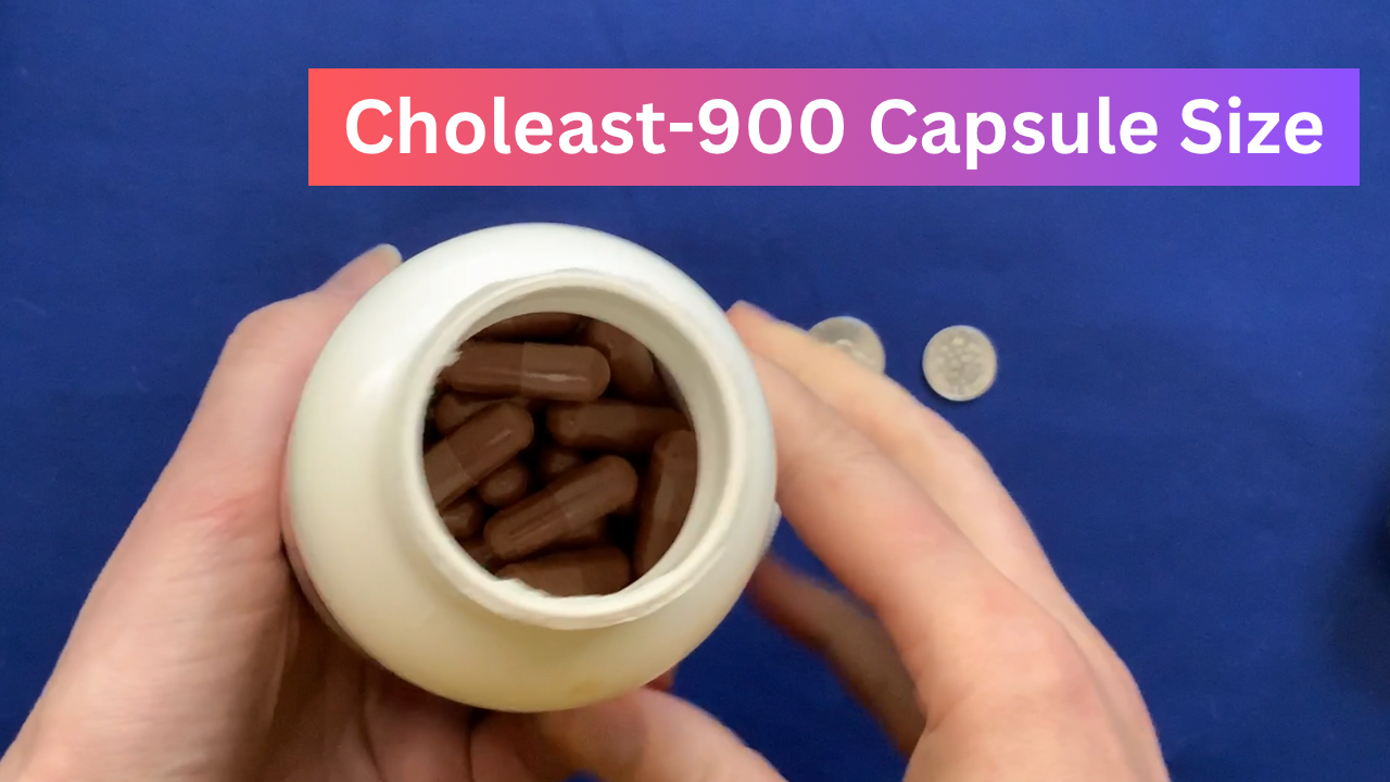 Watch Capsule Size& Choleast-900 Red Yeast Rice Extract by Thorne on ...