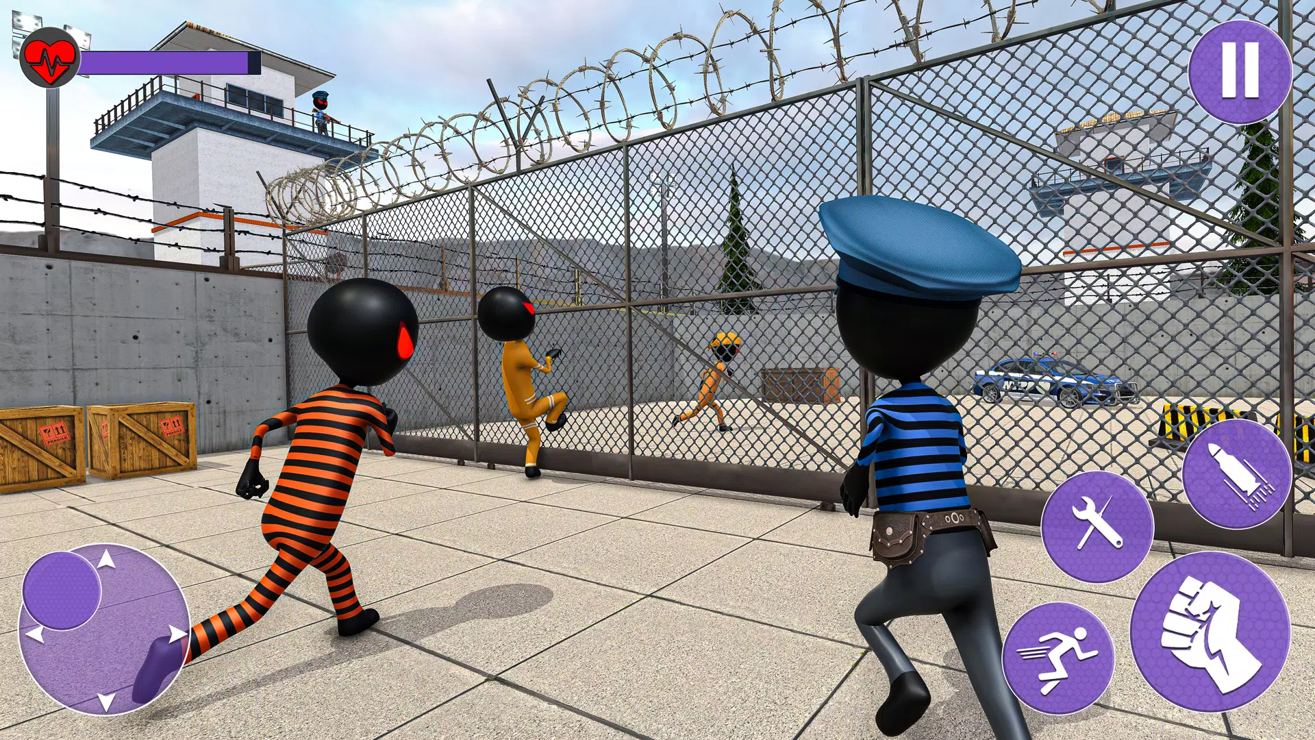 Gangster Stickman Prison Escape Survival Mission Games:Amazon.com ...