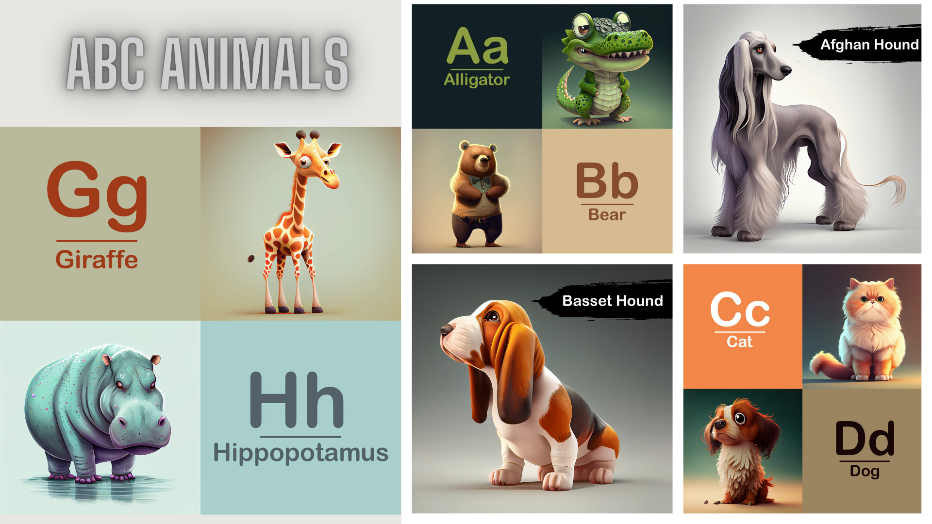 ABC Animals: Interactive Alphabet Learning Games for Kids with Cute ...