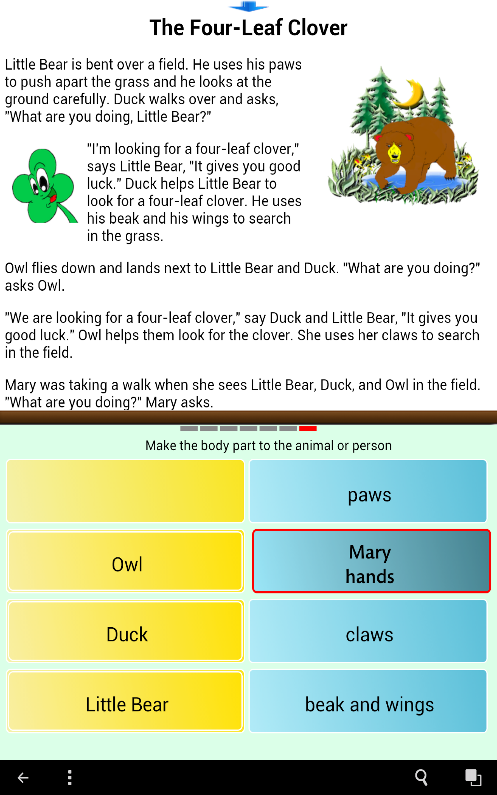 2nd Grade Fiction Reading Comprehension - App on Amazon Appstore