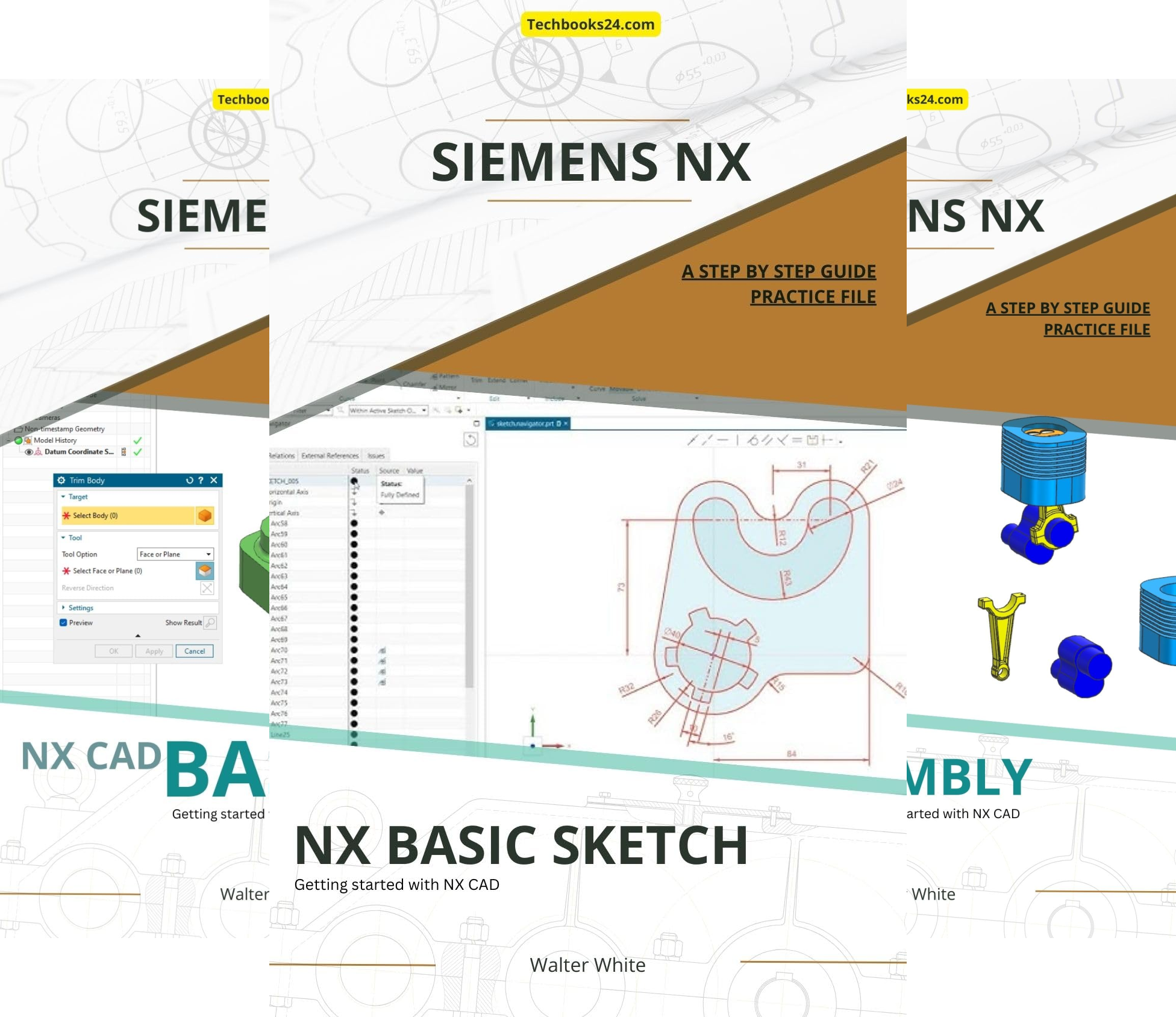 Amazon | NX Drafting Basic: A Step-by-Step Guide to Essential Drafting Techniques in Siemens NX ...
