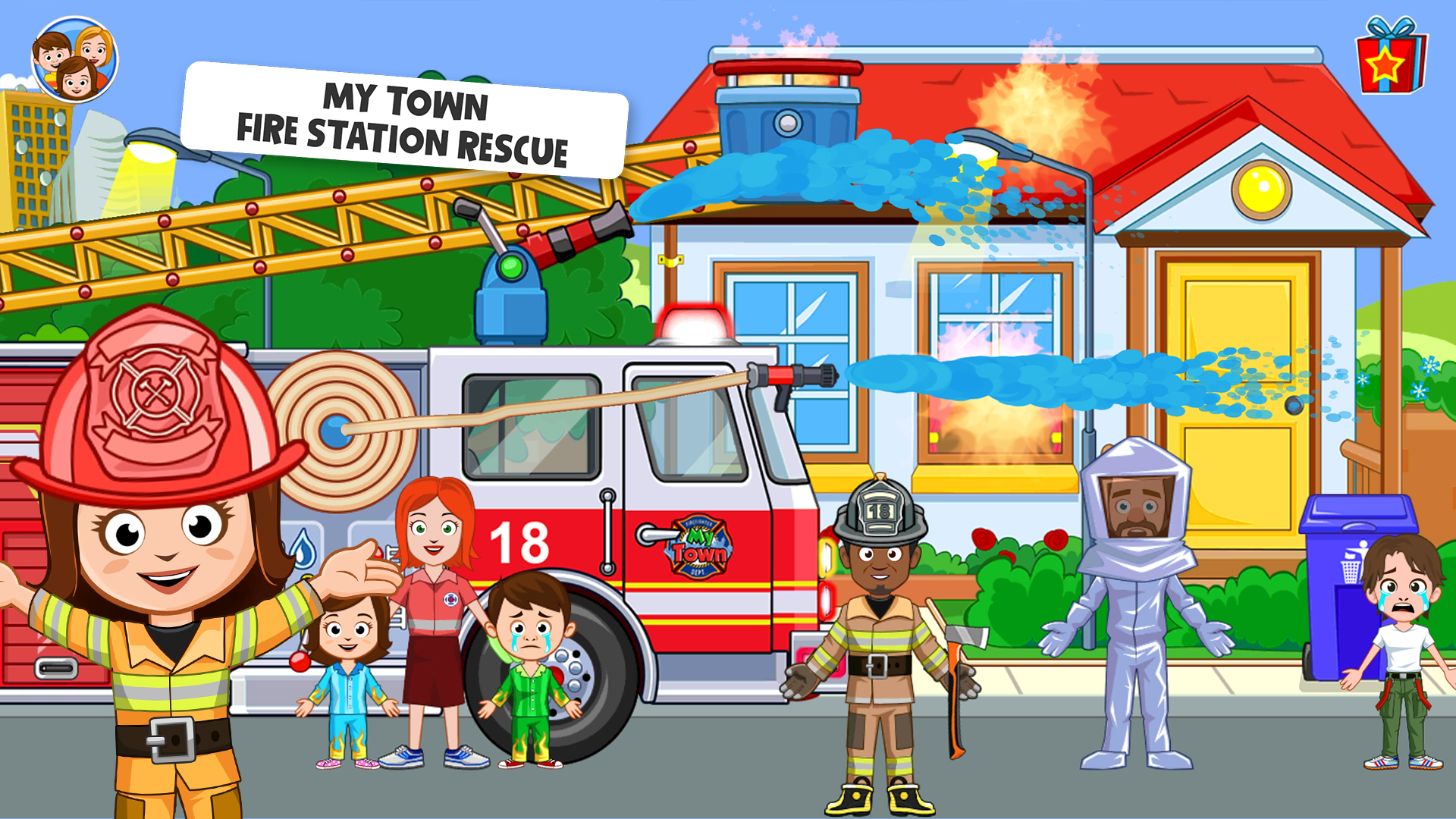 My Town : Firefighter, Fire Station & Fire Truck - Kids Game - App on ...