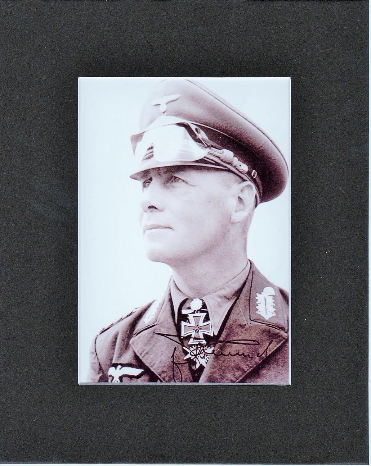 Amazon.com: Big Action GENERAL IRWIN ROMMEL 8 X 10 CUSTOM MATTED PHOTO ...