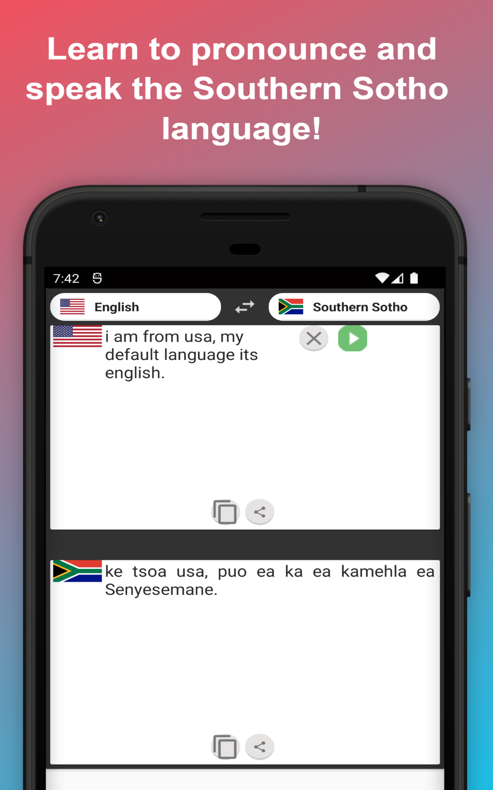 English to Sesotho Translator to Translate to for Free on Telephone and ...