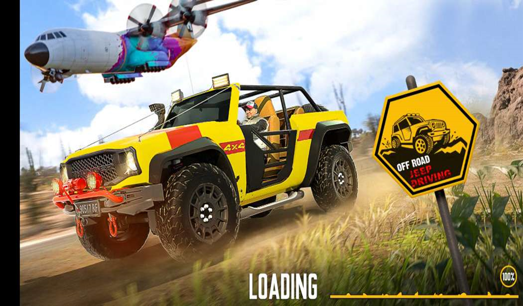Off Road 4x4 Driving Simulator Offroad Racing: Jeep Car Game 4x4 ...