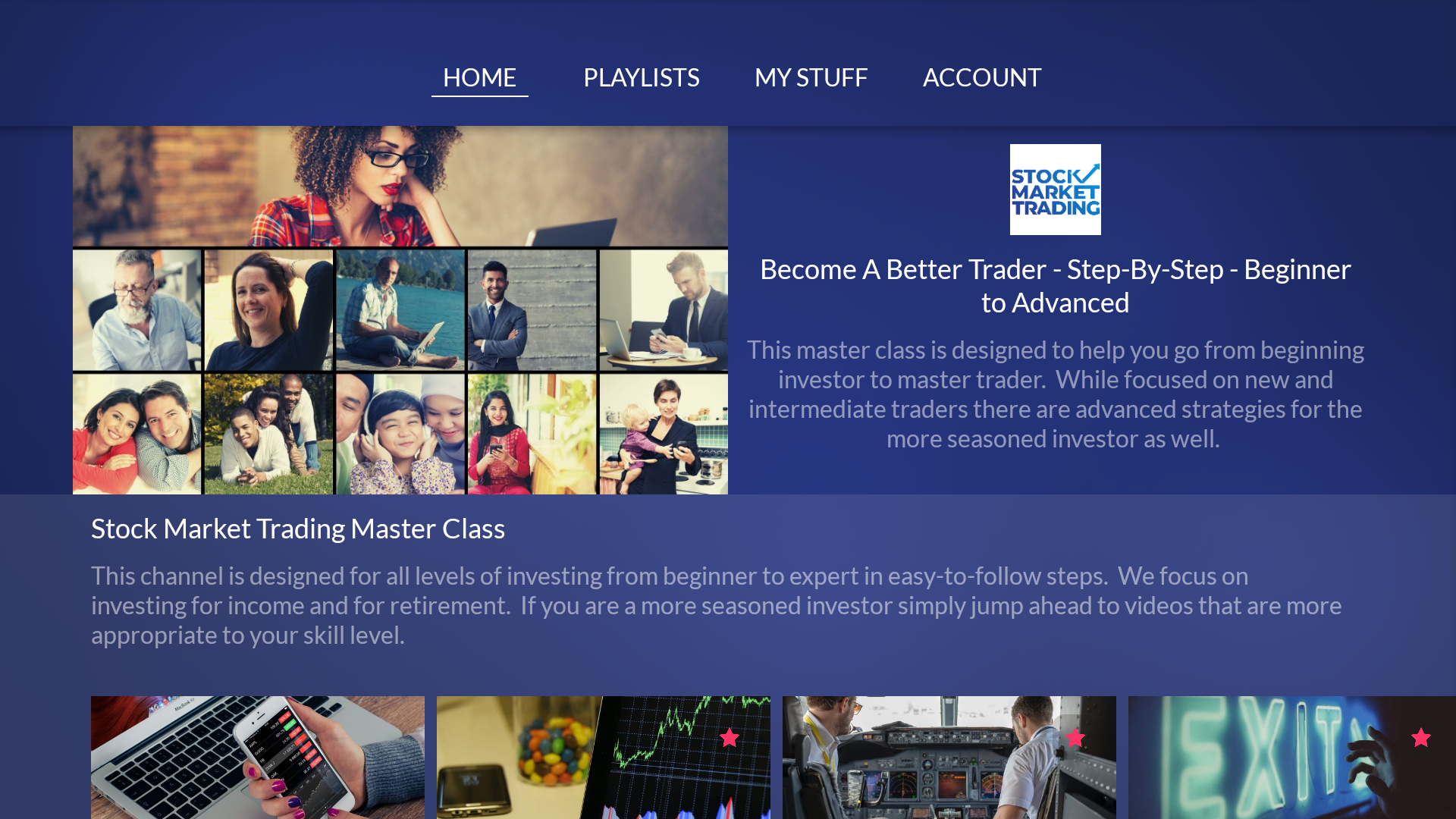 Stock Market Trading Channel - App on Amazon Appstore