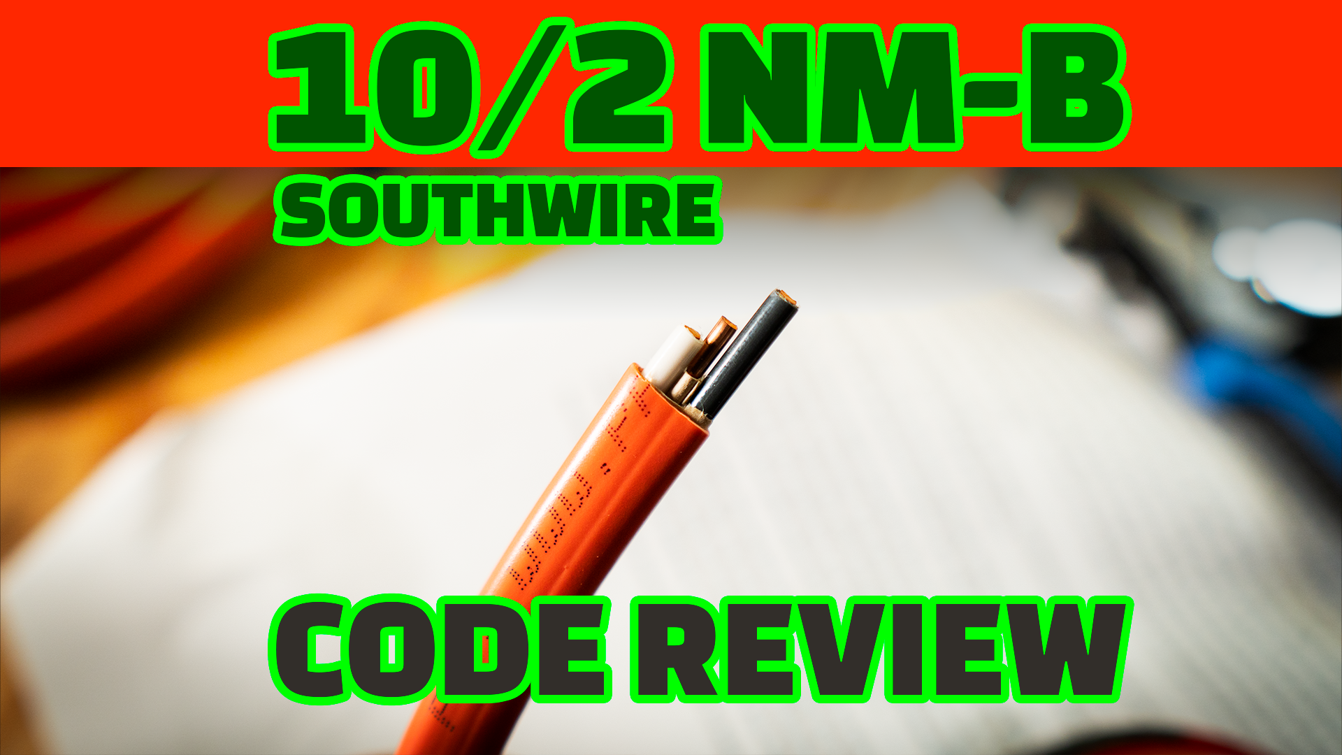 Watch 10/2 NM-B Cable | Code Review, Common Uses, Max Amps on Amazon Live