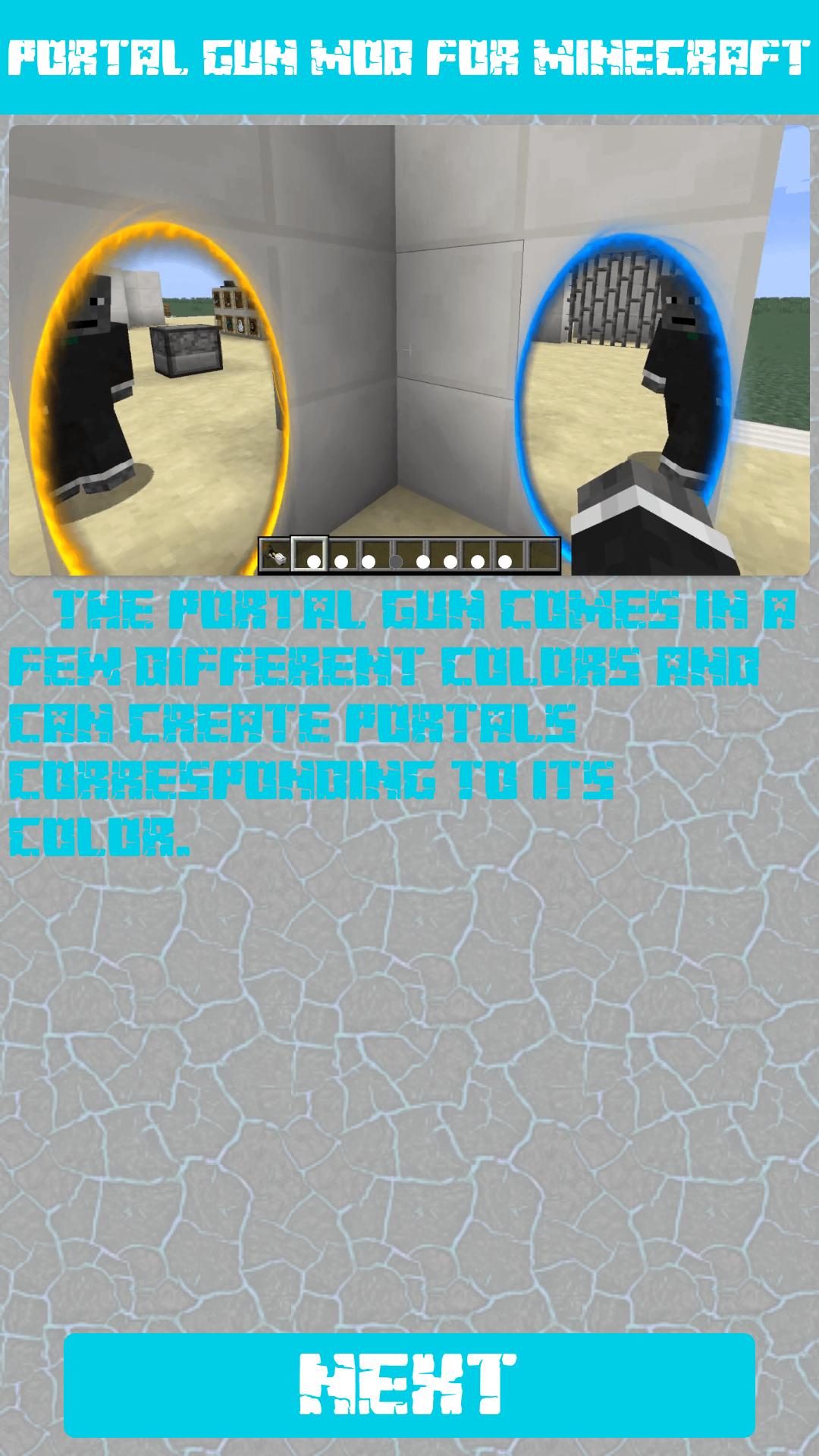 Portal Gun Mod for Minecraft PE:Amazon.de:Appstore for Android