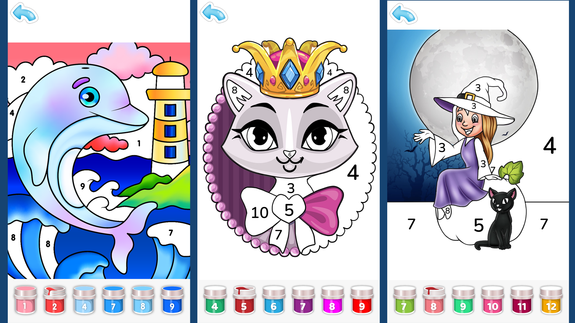 Color by Number For Kids - App on Amazon Appstore