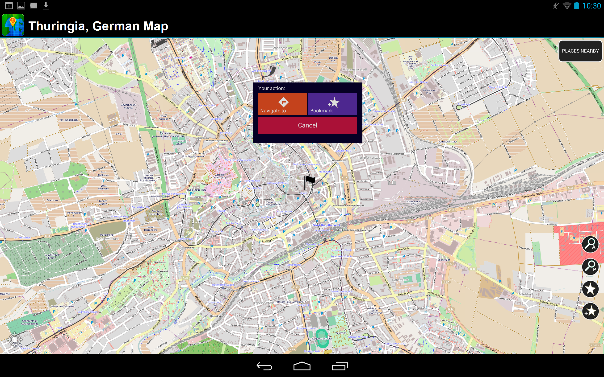 Turingia, Germania - Offline Mappa: app su Amazon Appstore