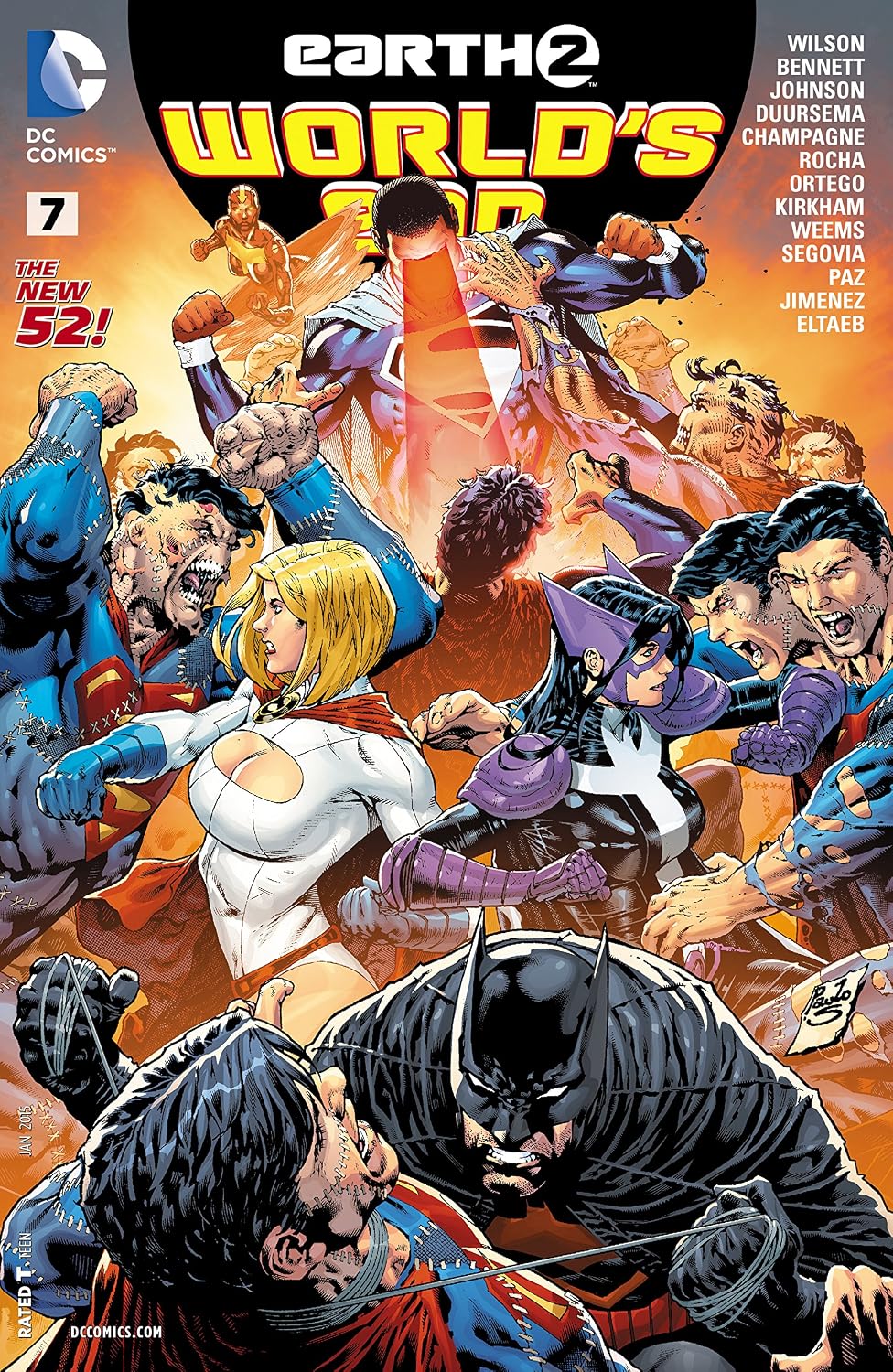 Amazon.com: Earth 2: World's End (2014-2015) #7 (Earth 2- World's End ...