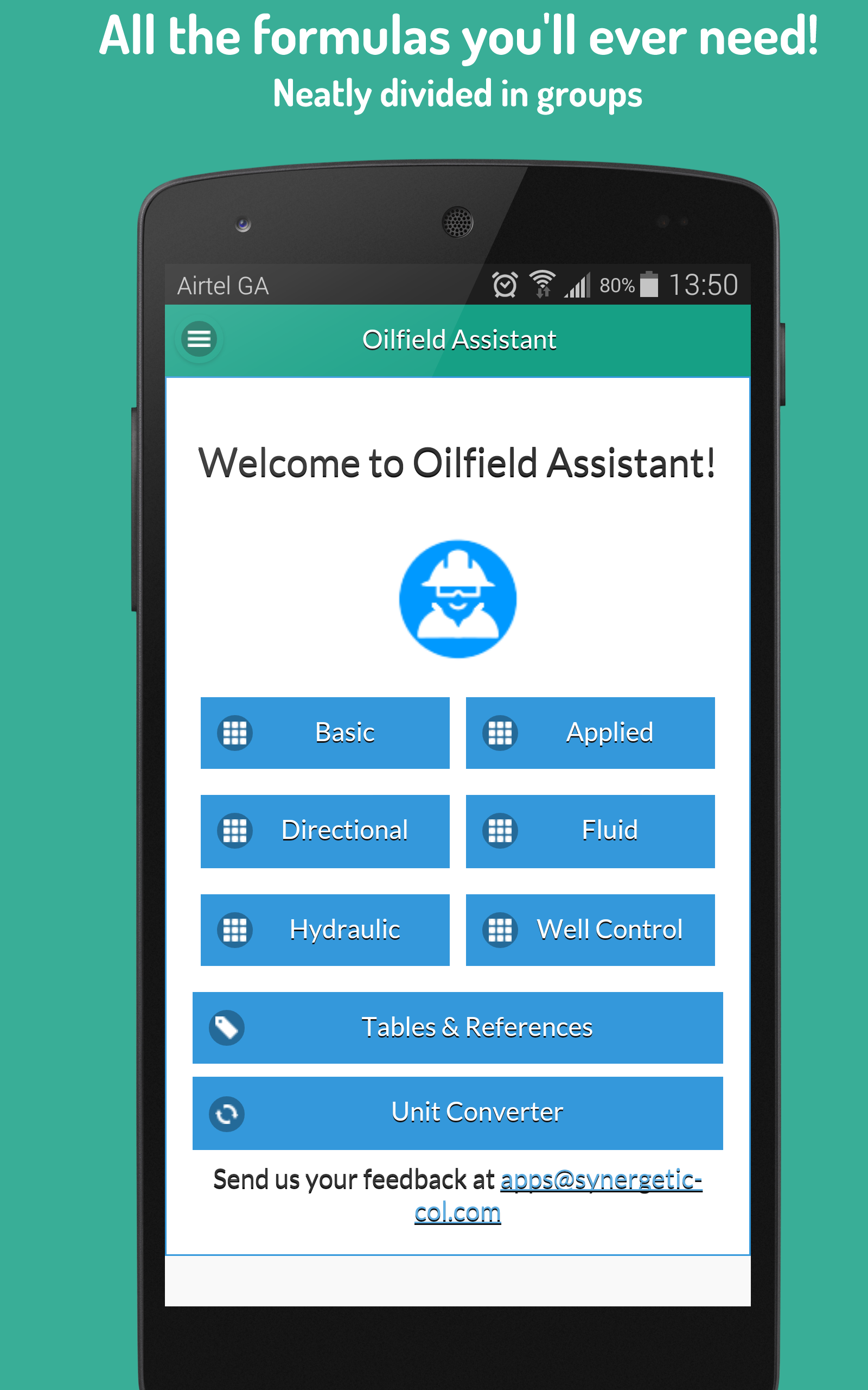 Oilfield Assistant - Formulas, conversion & more! - App on Amazon Appstore