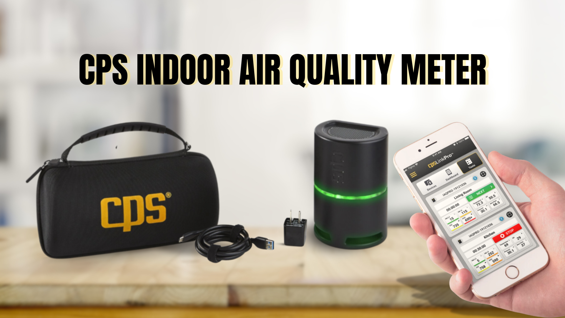 Watch CPS IAQPRO | Indoor Air Quality Meter on Amazon Live