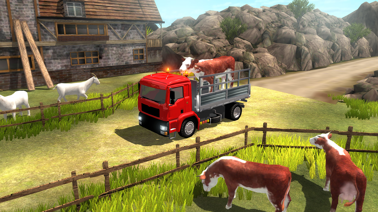 US Animals Transport Tycoon Deluxe 3D : Wild Animal Transporter Truck ...