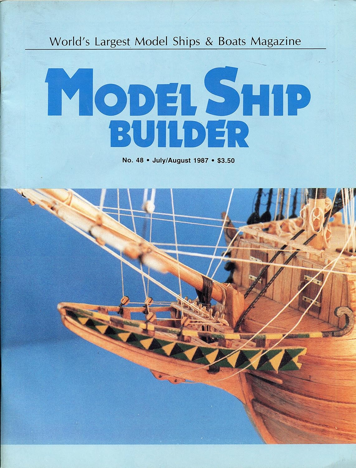 Model Ship Builder magazine No. 48 July/August 1987: Various: Amazon ...
