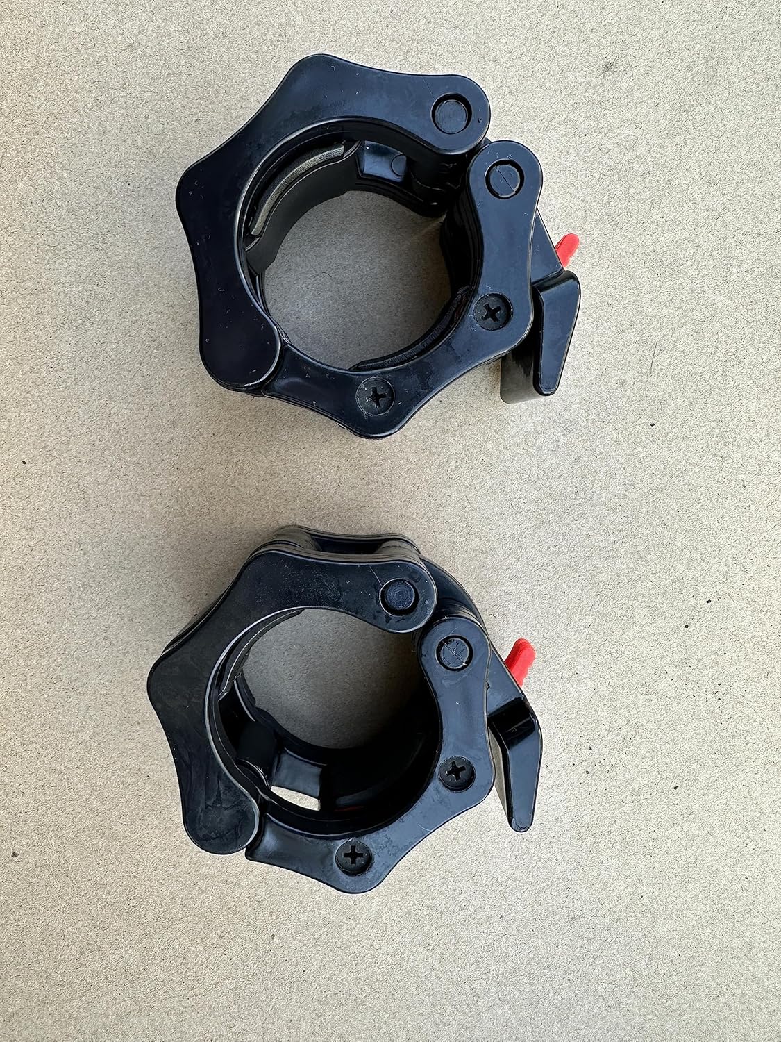 Amazon.com : Barbell Collar Weight Clips : Sports & Outdoors