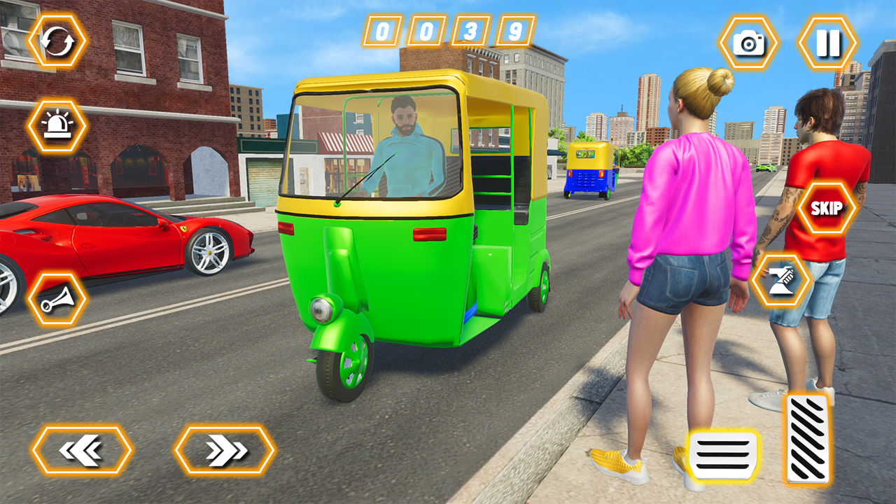 City Auto Rickshaw Driving Games 3D, Real Tuk-Tuk Auto Rickshaw ...