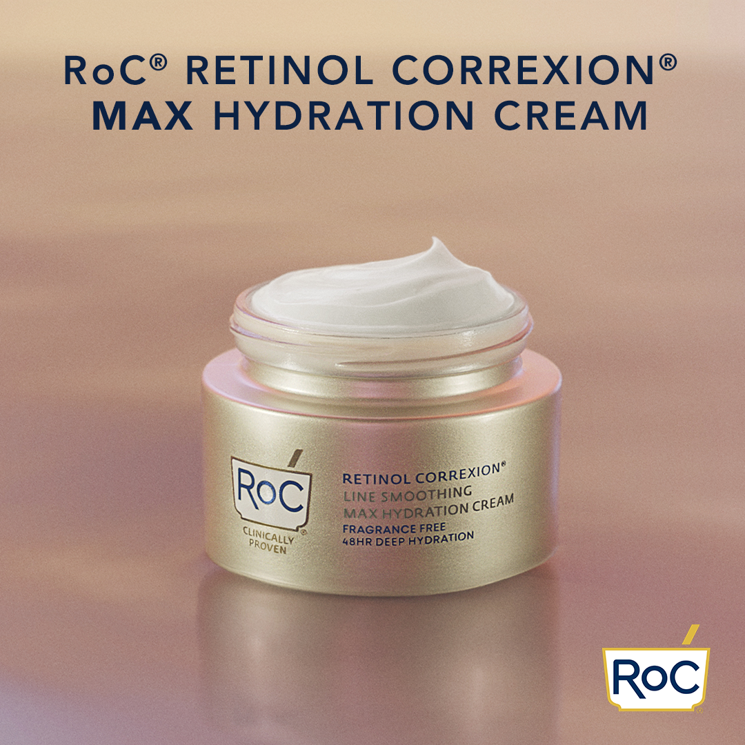 Watch RoC Line Smoothing Max Hydration Information on Amazon Live