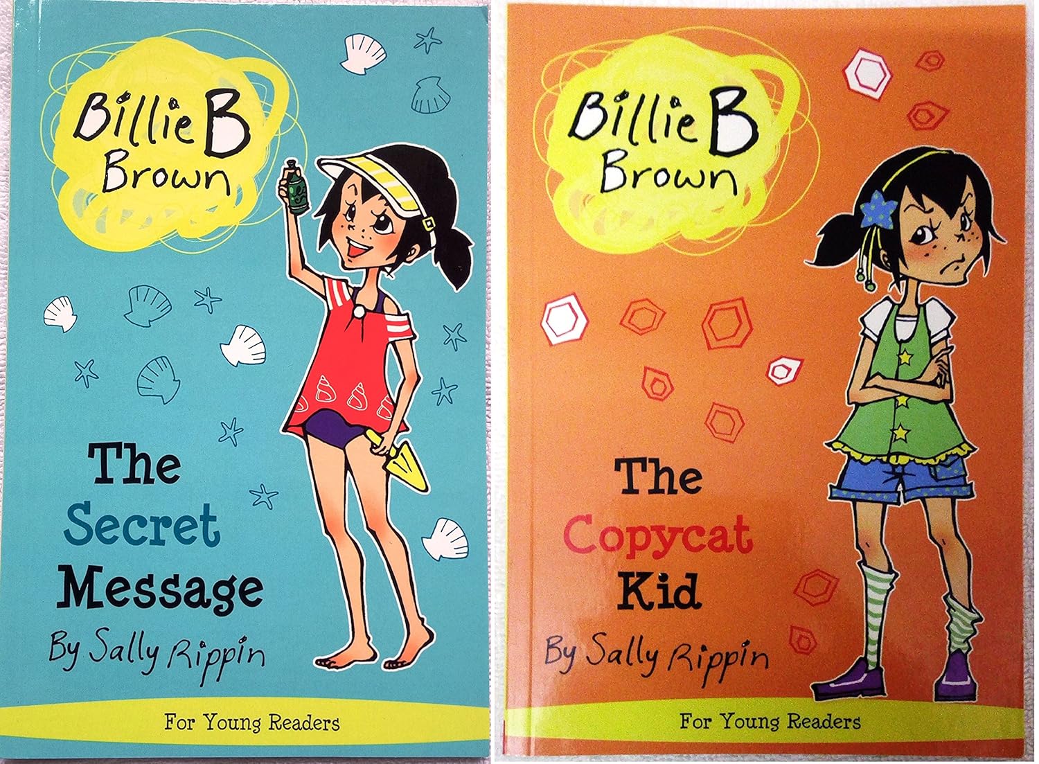 Billie B Brown The Copycat Kid & The Secret Message (Set of 2 Books ...