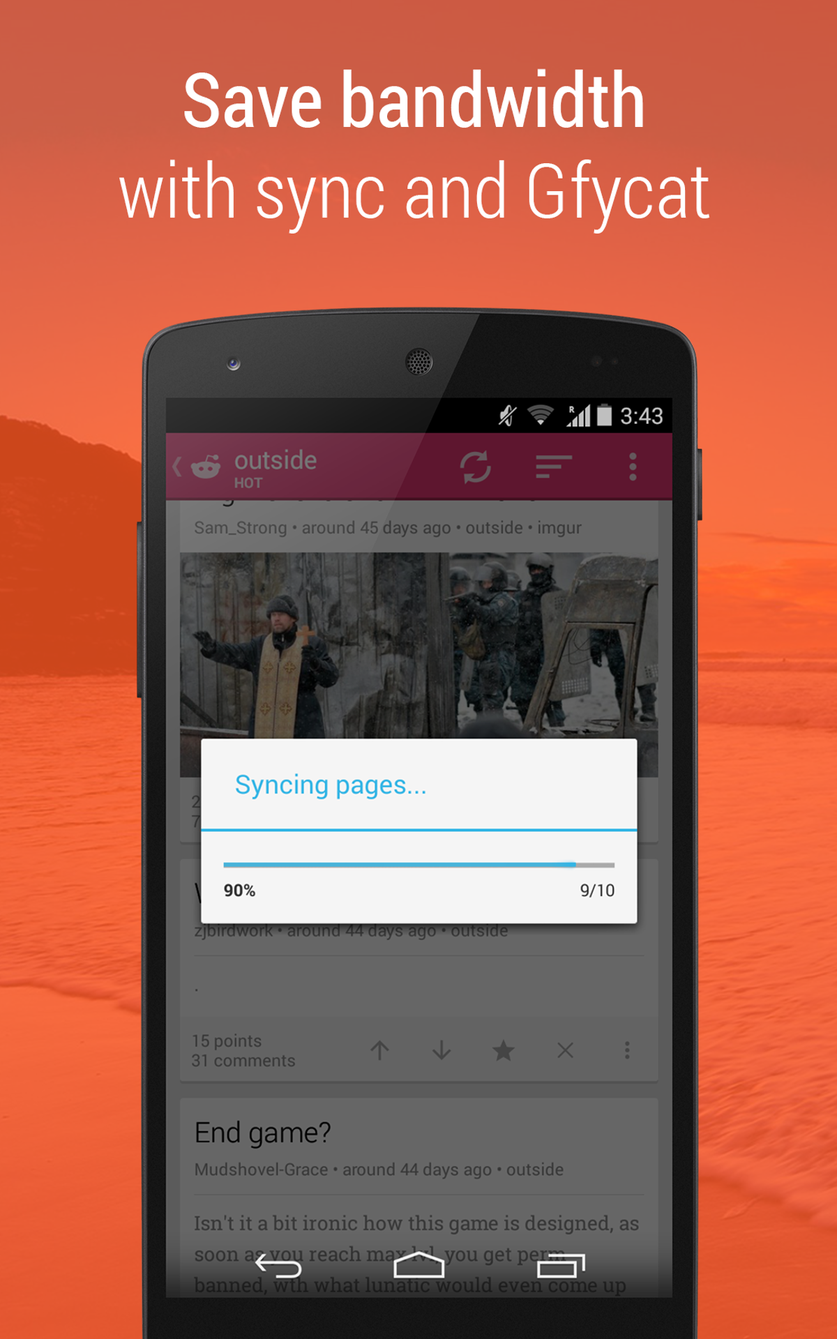 Sync for reddit - App on Amazon Appstore