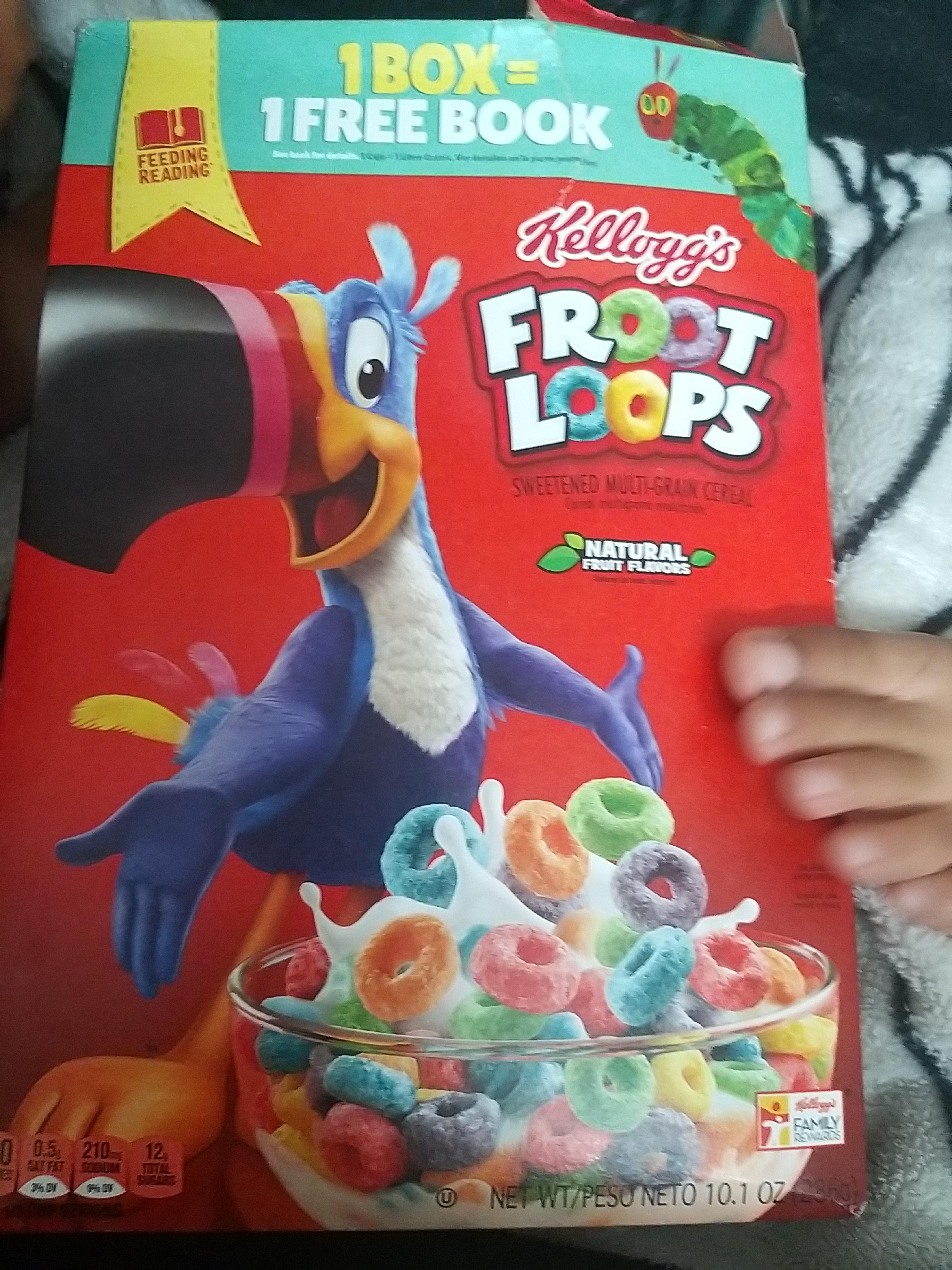 Kellogg's Froot Loops, Natural Fruit Flavour 286 g : Amazon.in: Grocery ...