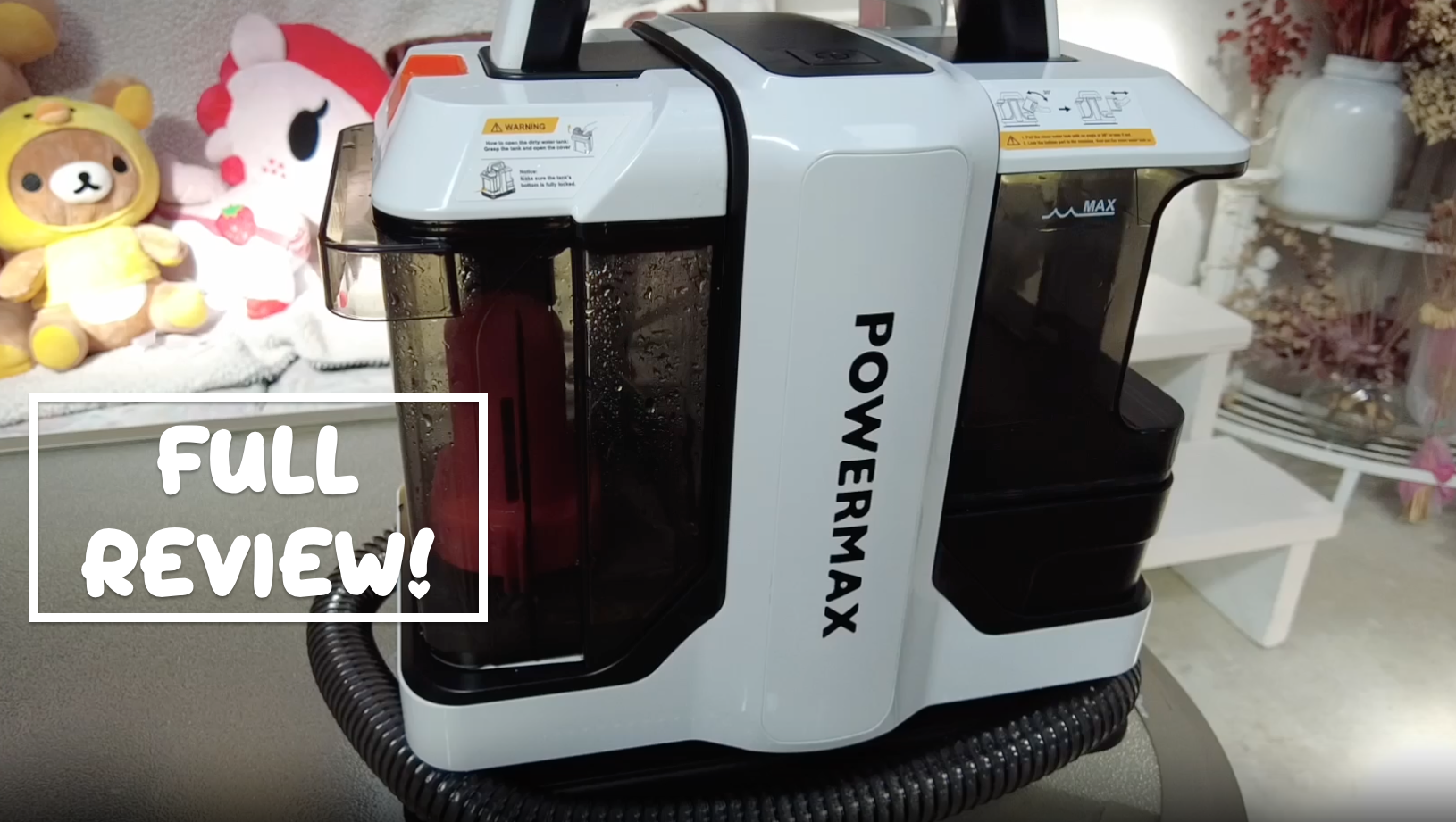 Watch WATCH IT WORK WONDERS Ailltopd Portable Carpet Cleaner! on Amazon ...