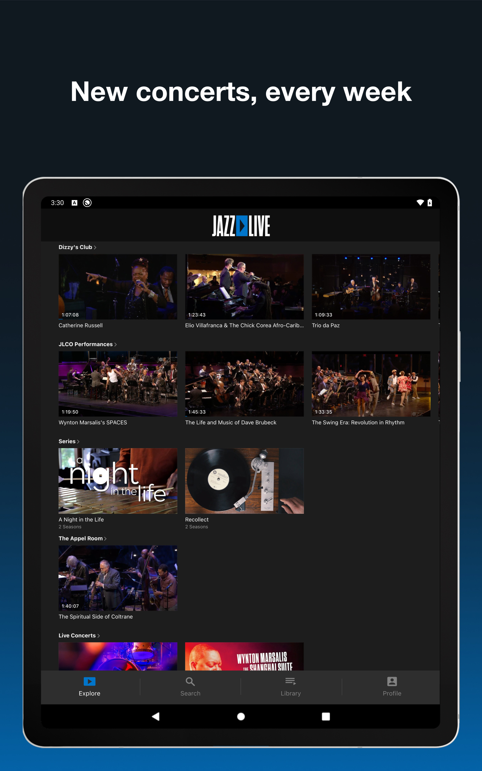 Jazz Live - App on Amazon Appstore