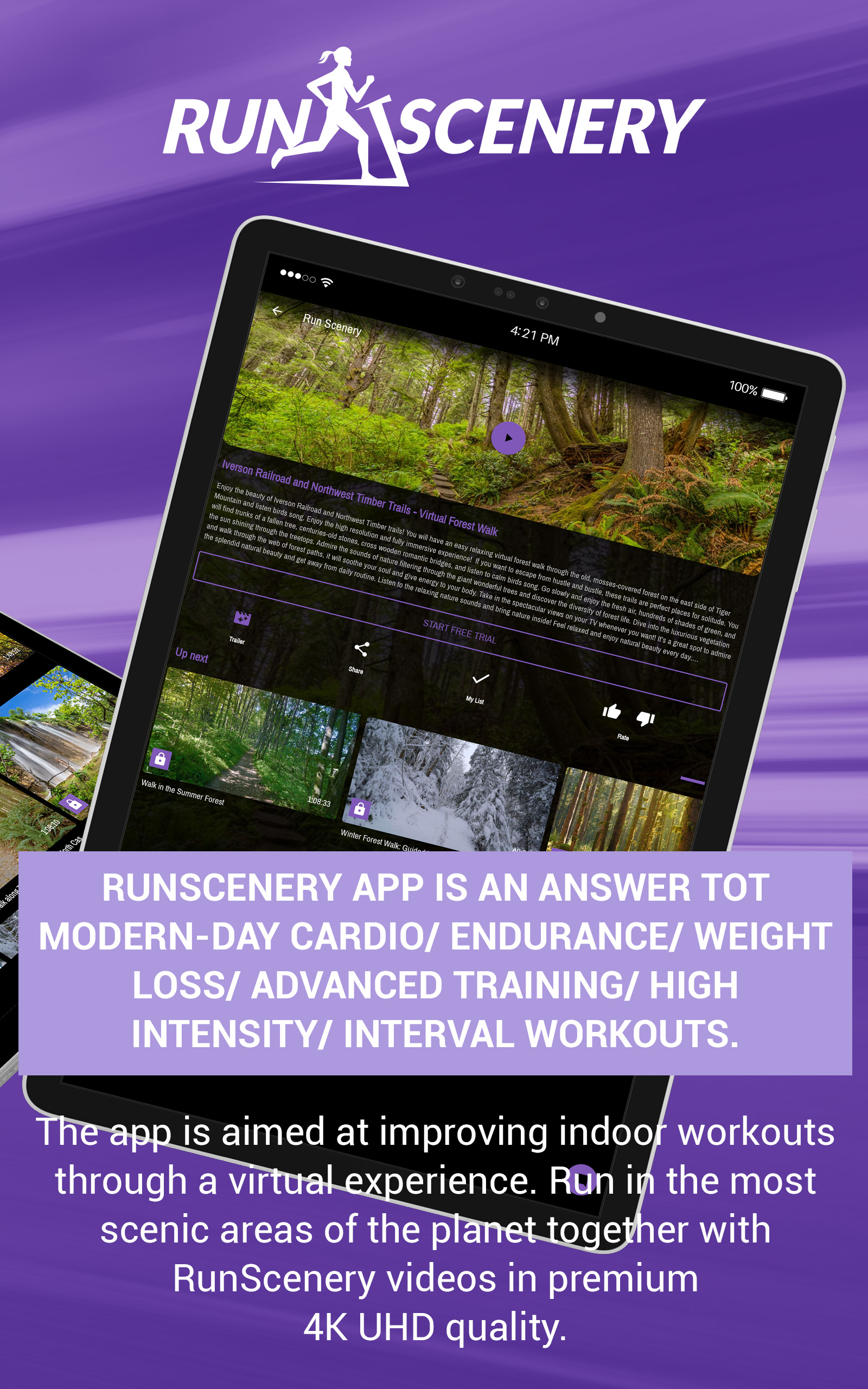 Run Scenery - Treadmill Running Videos - App on Amazon Appstore