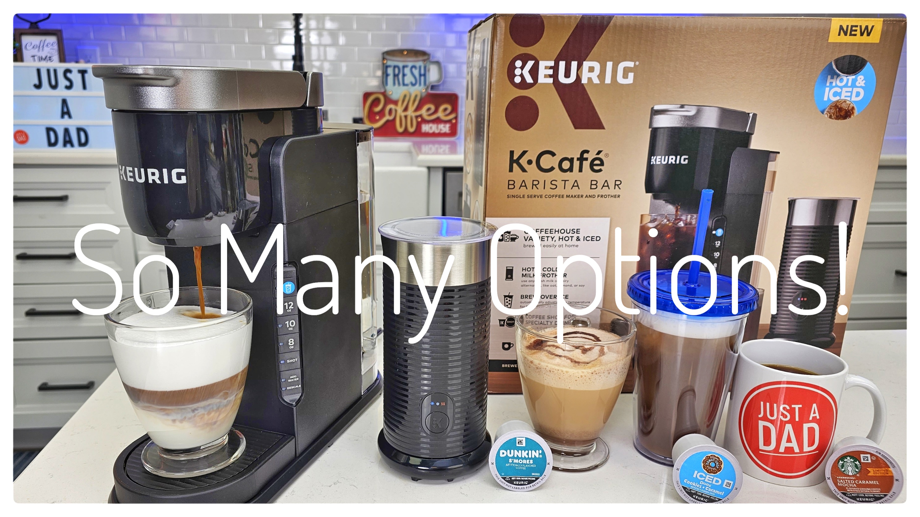 Watch Keurig K-Cafe Barista Bar Single Serve Coffee Maker Review on ...